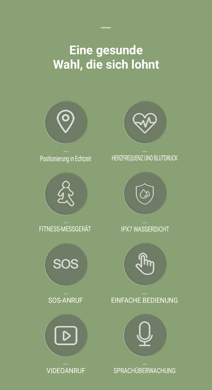 Kardena CARE SOS 2 inkl. Sturzerkennung & GPS