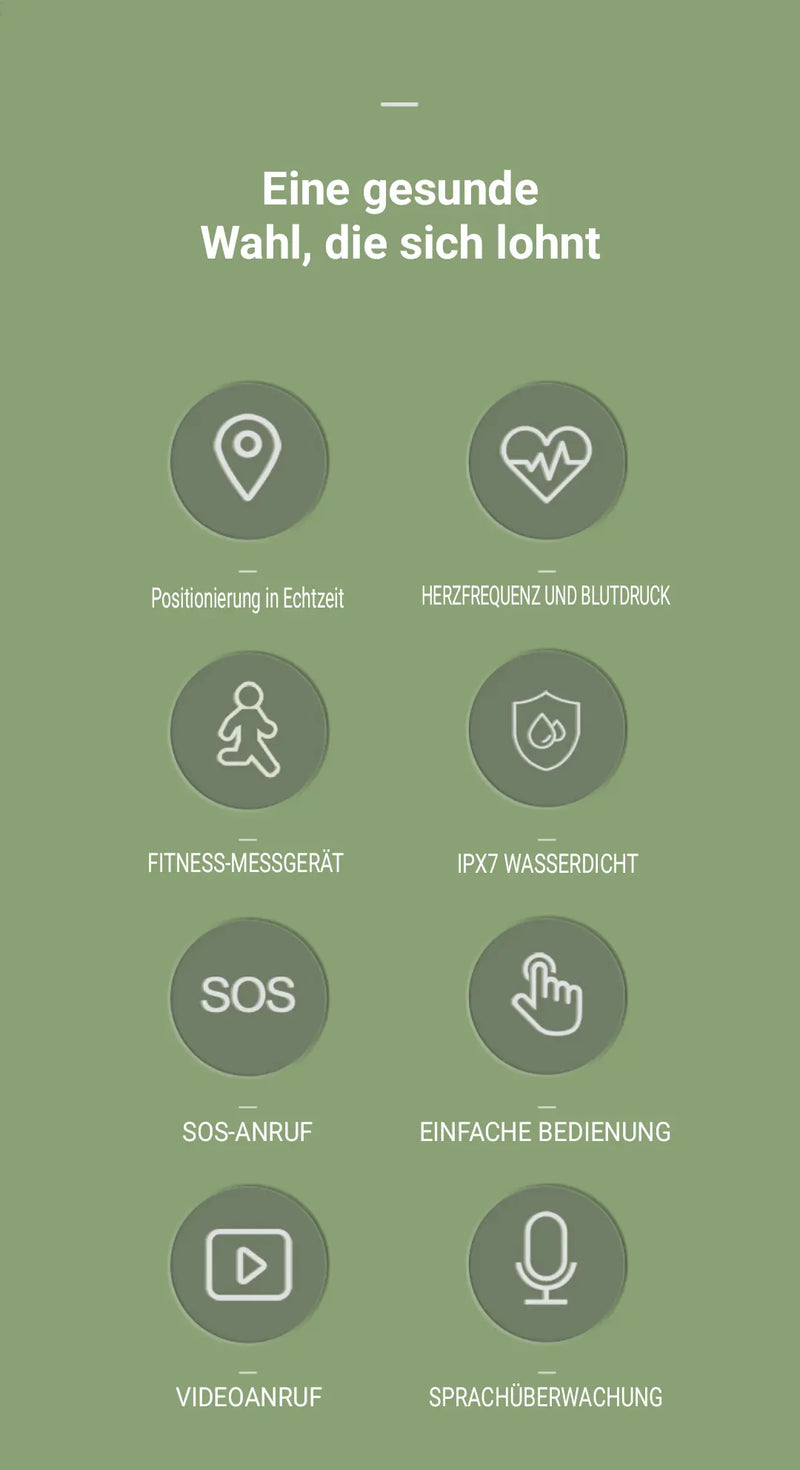 Kardena CARE SOS 2 inkl. Sturzerkennung & GPS