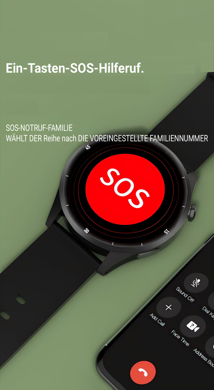 Kardena CARE SOS 2 inkl. Sturzerkennung & GPS